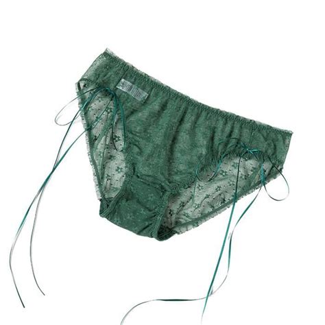 Femmes Grande Taille Sexy Dentelle Creux Nœud Papillon Taille Basse