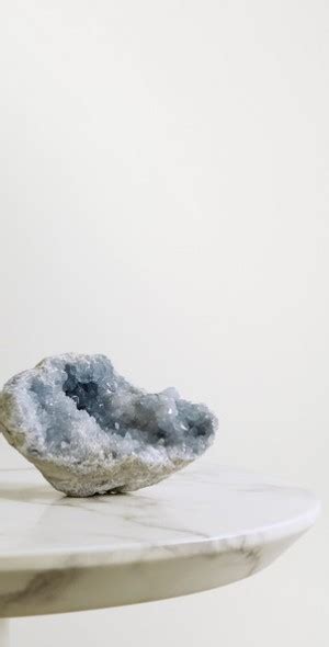 Jia Jia Extra Large Celestine Geode