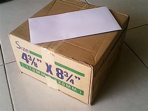 Blog Kad Kahwin Sampul Surat Putih White Envelope Murah