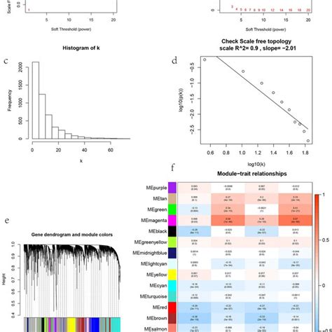 Sample Dendrogram And Soft Thresholding Values Estimation A Scale