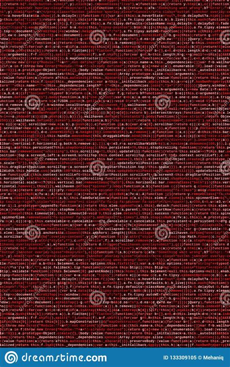 Computer Program Preview Programming Code Typing Stock Illustration Illustration Of Monitor