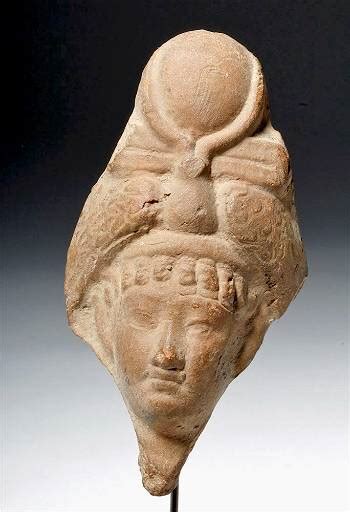 Romano Egyptian Terracotta Isis Fragment