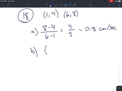 solved draw the velocity graph that goes with each distance graph