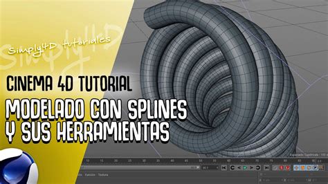 Modelado Con Splines Y Sus Herramientas Tutorial Cinema 4d Youtube