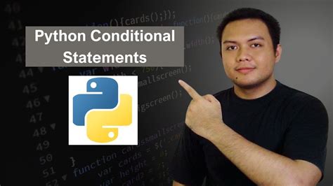 Python Conditional Statements Youtube