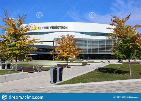 Videotron Centre Is An Indoor Arena In Quebec City Editorial Stock