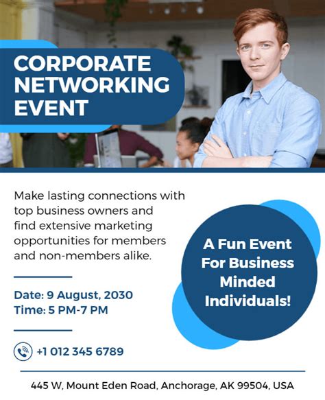 20 Networking Event Flyer Templates