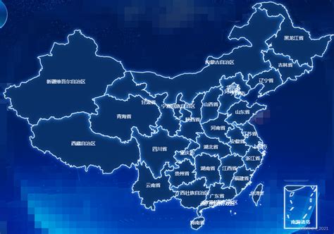 vue echarts 中国地图处理南海诸岛为简图 echarts地图海南诸岛多余部分 csdn博客