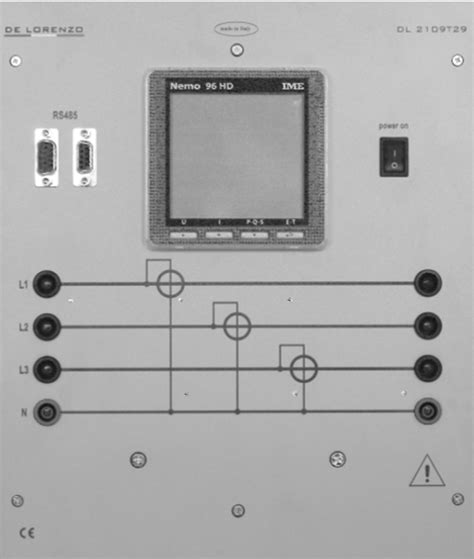 Three Phase Power Meter Module [48] Download Scientific Diagram