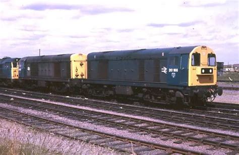 Original Colour Slide Of 20166 Br Class 20 Diesel Loco B £2 25