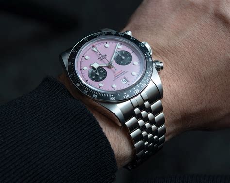 Часы Tudor Black Bay Chrono с розовым циферблатом — Статьи и новости о ...