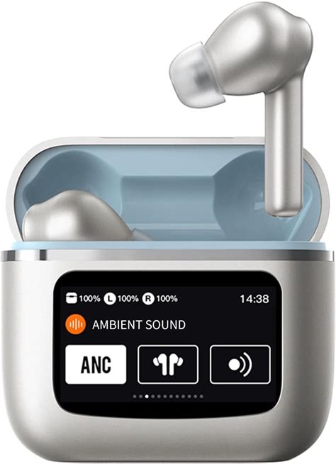 Amazon Ofidus Wireless Earbuds With Lcd Smart Touch Screen Active