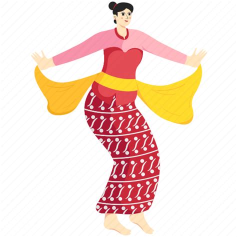 Jaipong Dance Indonesian Festival Indonesian Culture Traditional