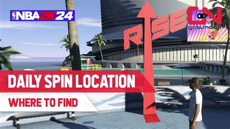 Where To Find Daily Spin Next Gen In Nba 2k24 Youtube