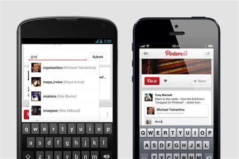 Pinterest Agora Tem Men Es E Notifica Es Em Apps Para Ios E Android