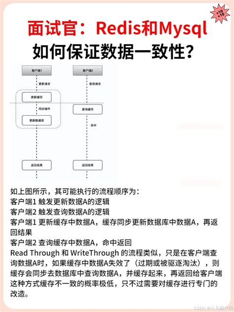 面试官redis和mysql如何保证数据一致性？面试题redis与mysql怎么保证数据一致性 Csdn博客
