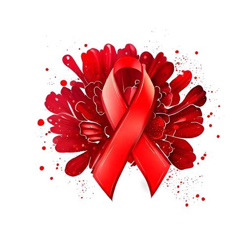 Premium AI Image World Aids Day Red Ribbon Symbolizes Hope And