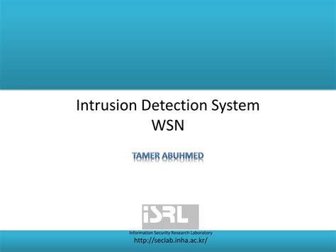 Ppt Intrusion Detection System Wsn Powerpoint Presentation Free Download Id 5174851