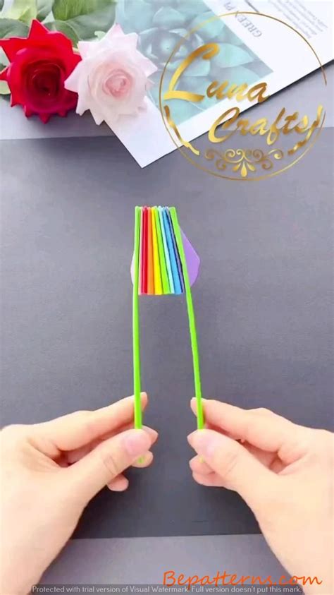 February Paper Craft Flower Ideas Origami Rose In 2024 Paper