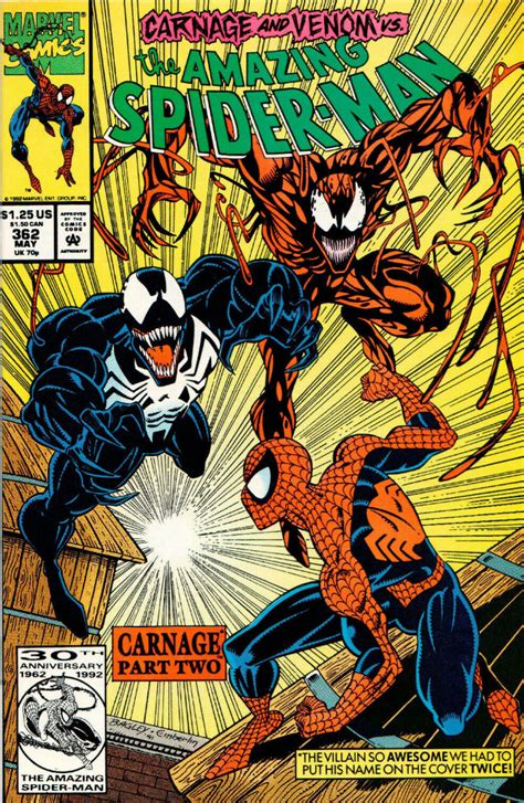 Amazing Spider Man The Vol1 Marvel Comics 1963 362 Carnage