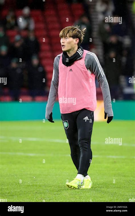 Kyogo Furuhashi Joueur De Football Professionnel Jouant Pour Celtic