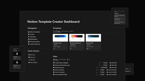 Notion Templates For Social Media Management Prototion