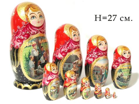 Traditional Matryoshka On Matryoshka Biz