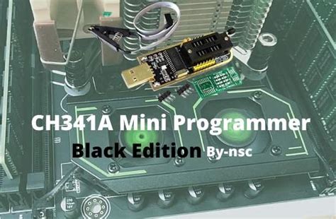 CH341A Mini Programmer Black Edition Placas Chinas