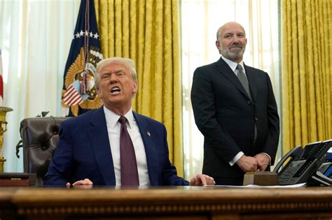 Howard Lutnick Trump May Announce Tariff Compromise With Canada