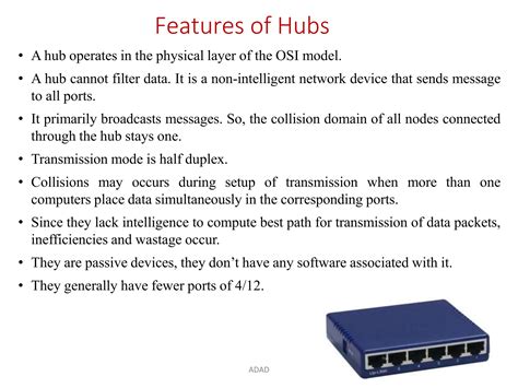 Computer Networks Basics Of Network Devices Pptx