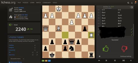 Just Did A Puzzle On Lichess That Was Generated From Eric Rosens Game