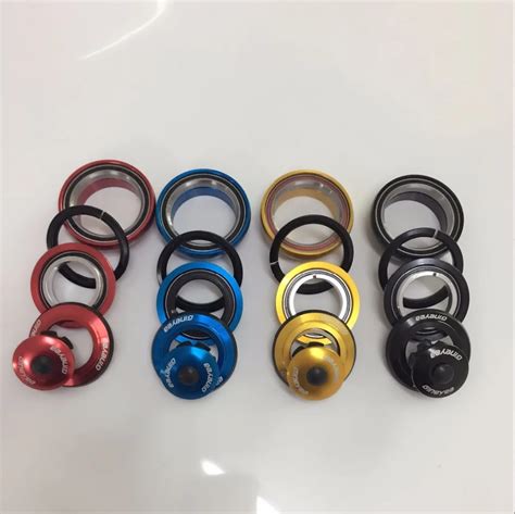 Gineyea Sunpro 1 1 8 자전거 스트레이트 헤드 튜브 변환 15 테이퍼 포크 특수 자전거 헤드셋 44mm