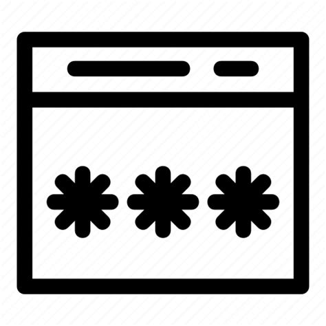 Password Security Access Protection Secure Safety Login Icon Download On Iconfinder