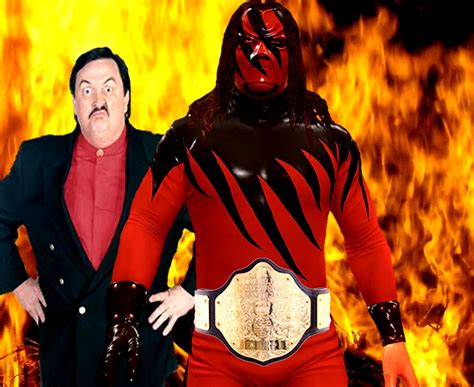 Wwf Masked Kane As World Champion By Kanetakerfan701 On Deviantart