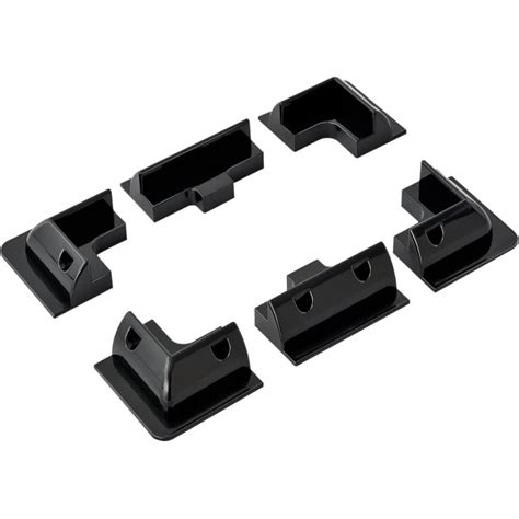 Solar Panel White Black Mounting Bracket Sets And Adjustable Kits Caravan