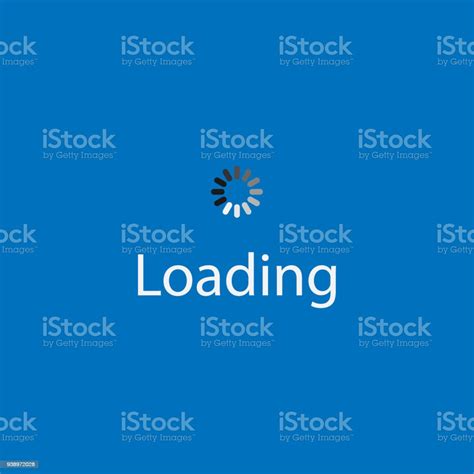 로드 프로세스 화면입니다 벡터 일러스트입니다 시스템 소프트웨어 업데이트 및 업그레이드 개념 0명에 대한 스톡 벡터 아트 및 기타 이미지 Istock