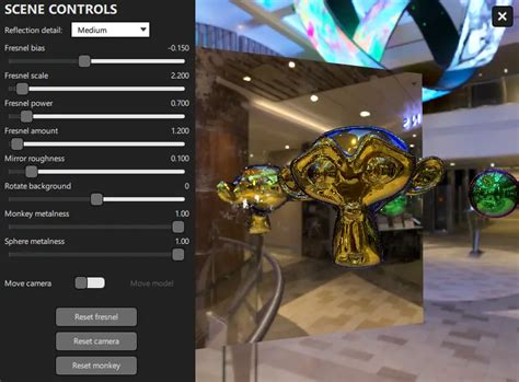 Fresnel Properties On Materials Qt Design Studio Documentation 4 7 1
