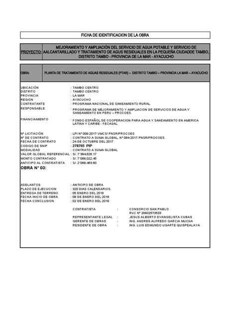 Variacion De Pptos Cuadros Pdf La Contaminación Del Agua Materiales