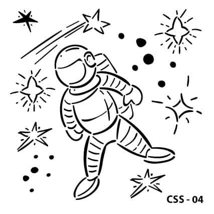 Ocuk Stencil Space Set Css X Cadence Boya