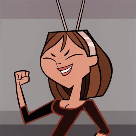 Total Drama Courtney Icons Rick And Morty Poster Girl With Brown Hair Total Drama Island