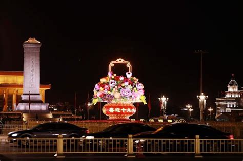 2017年11月1號首都天安門夜景美美美 每日頭條