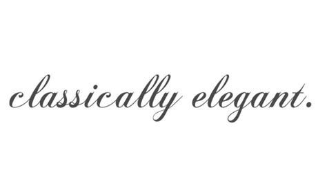 Classically Elegant Fashion Design