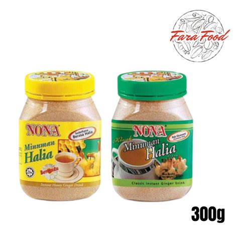 Honey Madu Ginger Powder Asli Halia Serbuk Drink Nona 300g Shopee