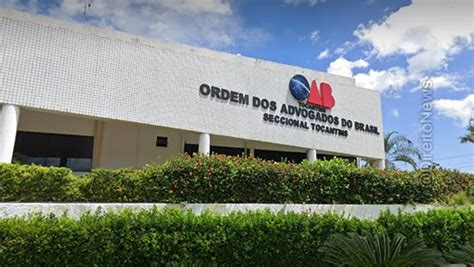 Justiça condena OAB TO a pagar R 30 mil em indenização a delegado