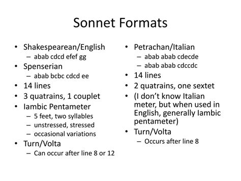 Ppt Shakespeares Sonnets Powerpoint Presentation Free Download Id 2772850