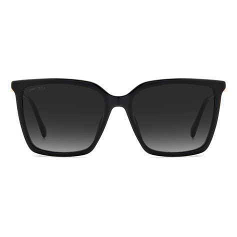 Jimmy Choo Tottags 807 9o Black Sunglasses Woman