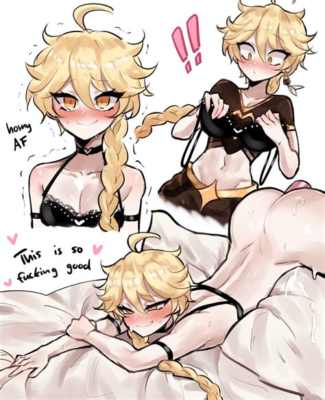 Aether Genshin Impact Drawn By Sleepy Mu Danbooru