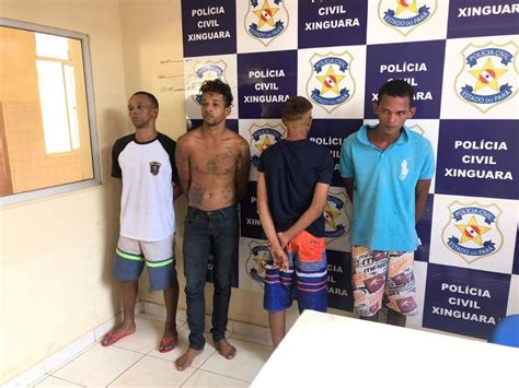 Quarteto De Assaltantes é Pego Pela Polícia Militar Em Xinguara E São