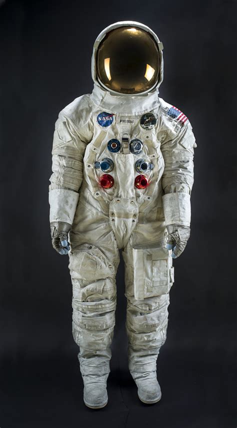 Astronaut Neil Armstrong On Uniform