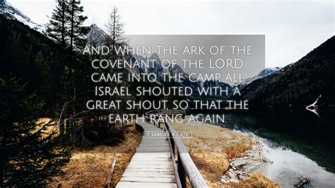 1 Samuel 4 5 KJV Desktop Wallpaper And When The Ark Of The Covenant